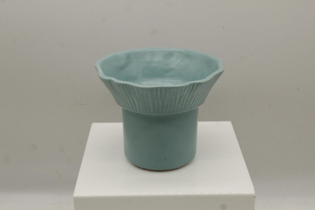 Vintage 1950's Miramar California Pottery Ceramic Planter With Matte ...