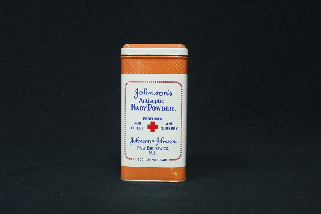 Vintage Johnson's Baby Powder 100th Anniversary Tin (V6830) - Etsy