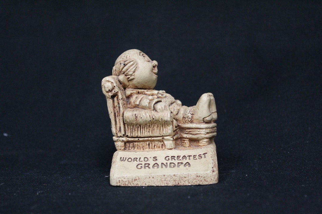 Vintage Paula World's Greatest Grandpa 1970 Novelty Statuette (V3223 ...