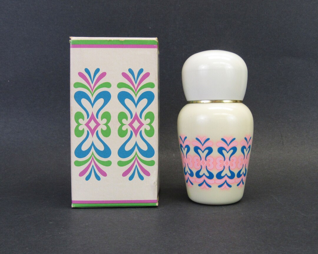 Vintage Avon Mod 'summer Dew' Body Fluff Bottle With Original Box ...