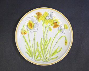 Vintage Color Stone by Nikko Pink Floral Dinner Plates Set of | Etsy