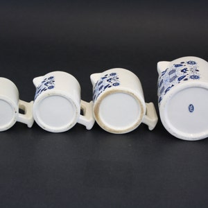 Vintage Blue Bird Measuring Cup Pitchers, Set of 4 (E6128) - Etsy