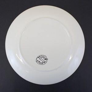 Vintage Iowa State Souvenir Plate With Gold Filigree Scroll Border ...