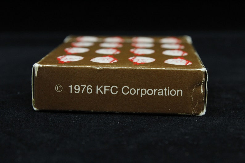 Vintage KFC Kentucky Fried Chicken 1976 Playing Cards V4294 - Etsy
