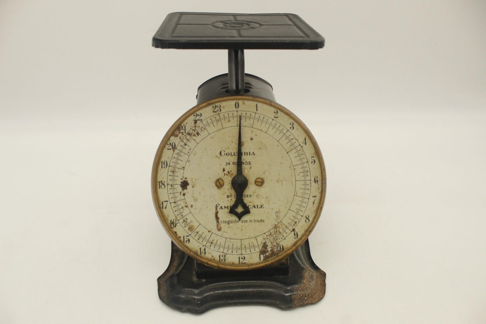 Vintage Antique Columbia Scale 24 Lb Family Scale USA (S1491) - Etsy