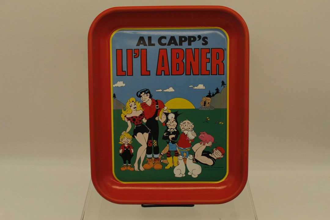 Vintage Dogpatch Li'l Abner 1990 Tin 13.5" Tray (V9507) - Etsy