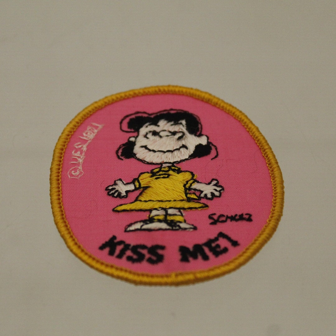 Vintage Peanuts Lucy Pink Sew on Patches (V10500) - Etsy