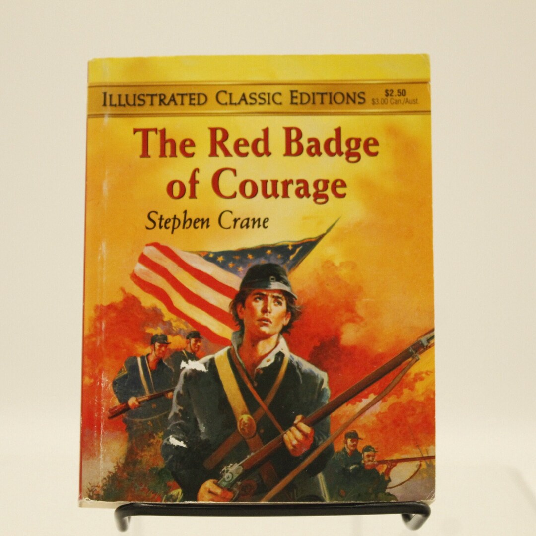 Vintage the Red Badge of Courage Book 1993 Illustrated Classic (V8727 ...