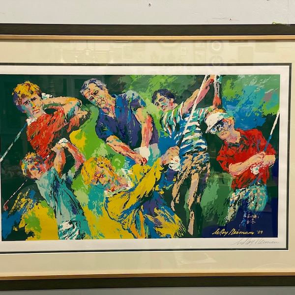 Signed Prints Leroy Neiman - Etsy