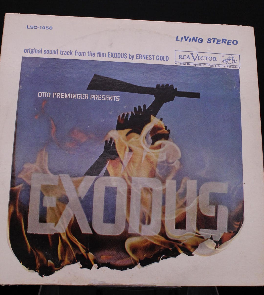 Vintage Exodus Story of Israel Otto Preminger Leon Uris 1960 Album ...