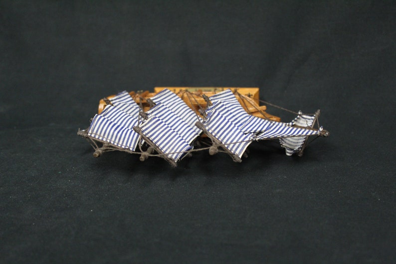 Vintage Wooden HMS Bounty Model Ship W/sails & Rigging V3181 | Etsy