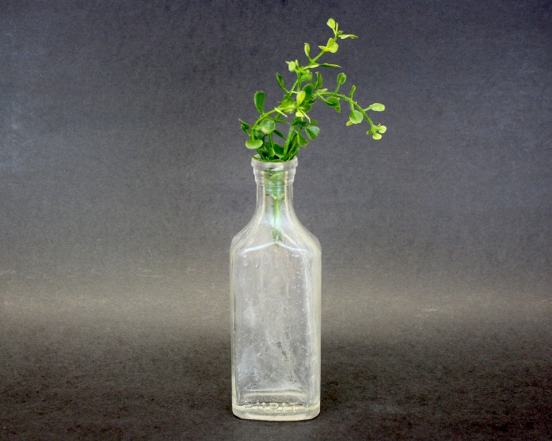 Vintage Blue Ribbon Medicine Bottle E4524 - Etsy