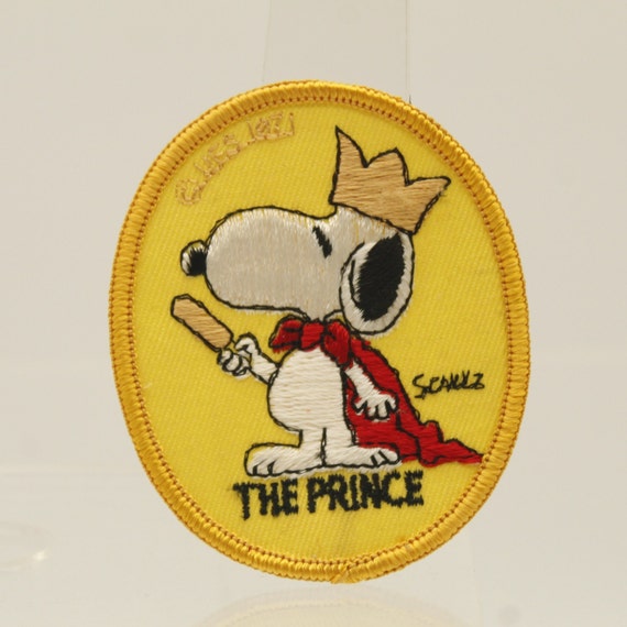 Vintage 1970's Rare Peanuts Sew on Patches of Charlie… - Gem