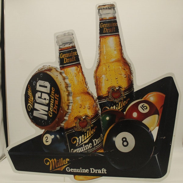 Miller Genuine Draft Sign - Etsy