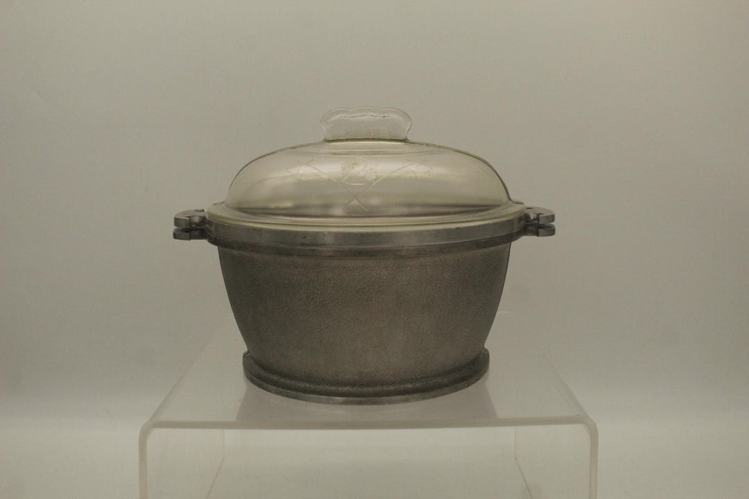 Vintage Guardian Service Dome Cooker With Insert and Glass Lid, Set of ...