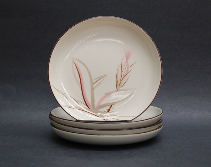 Vintage Winfield China 'dragon Flower' Salad Plates, Set of 4 (E245) - Etsy