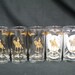Vintage Andrew Jackson Black, Gold and White Bar Drinking Glasses ...