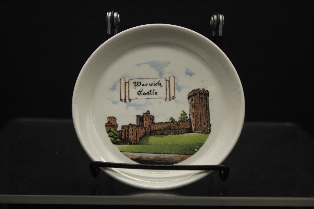 Vintage Warwick Castle Souvenir Trinket Dish (S1349) - Etsy