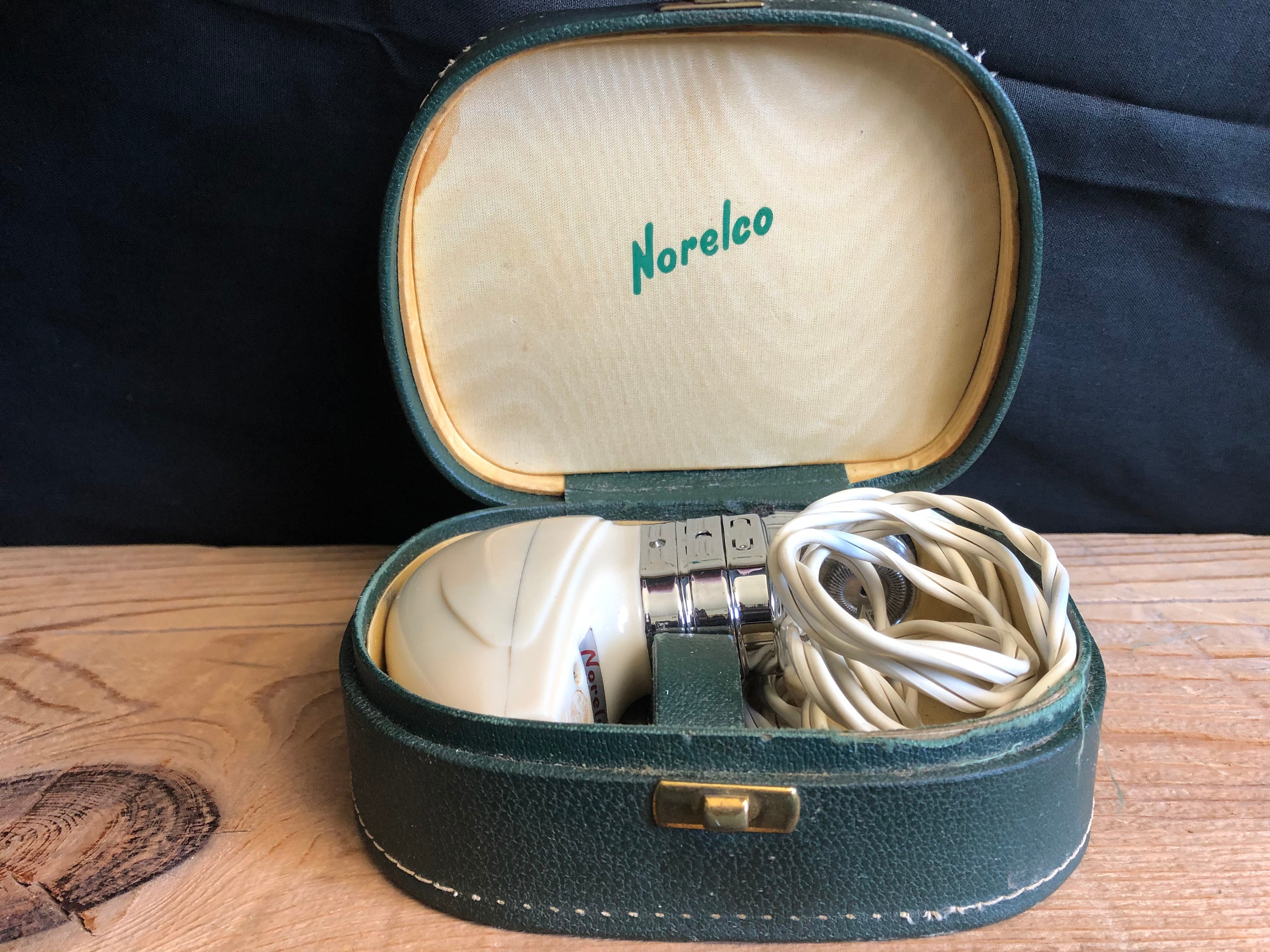 Vintage Norelco Women's Personal Shaver in Dark Green Case | Etsy