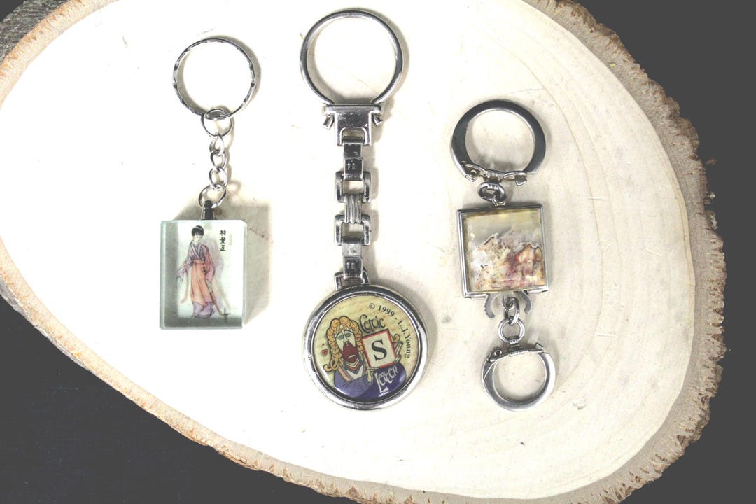 Vintage Souvenir Keychains 1990s Instant Collection of Three (V830) - Etsy