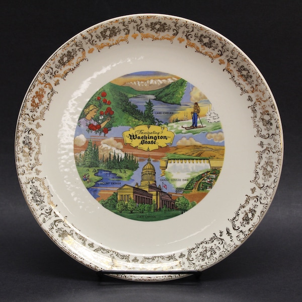 Souvenir Washington State Plates - Etsy