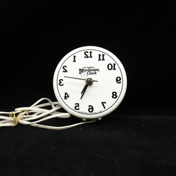 Reverse Clock - Etsy