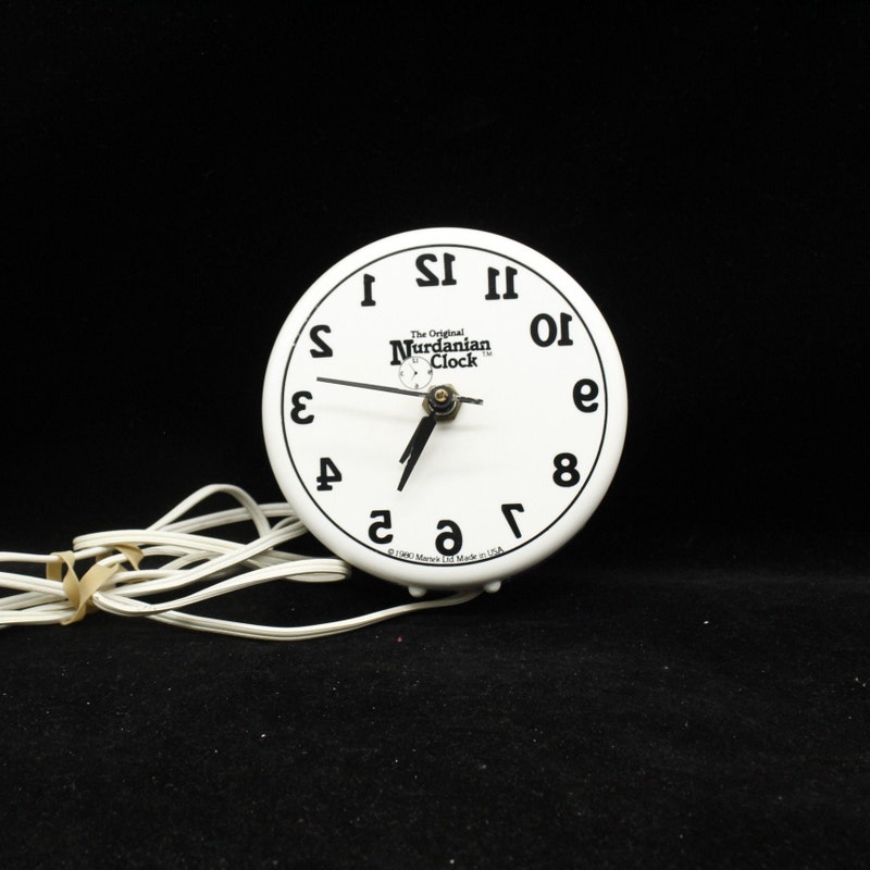 Reverse Clock - Etsy