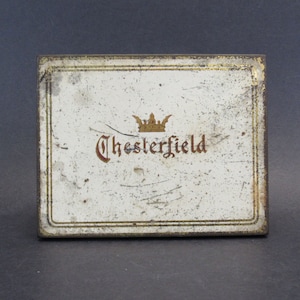 Vintage Metal Chesterfield Cigarette Box (E11470) - Etsy