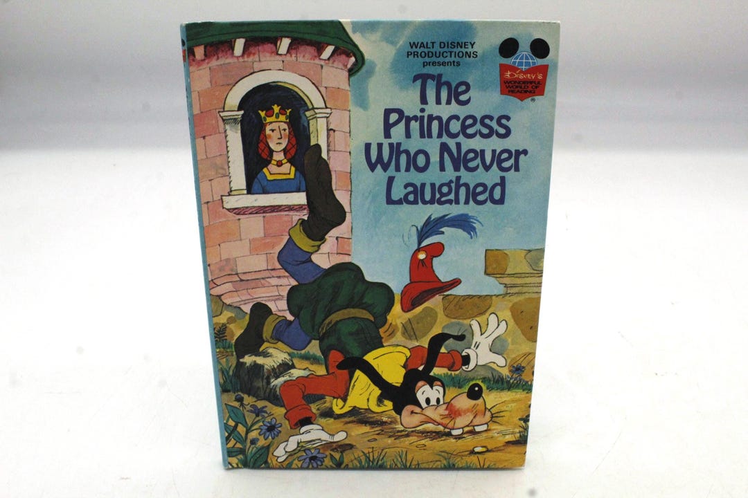Vintage Disney's 'the Princess Who Never Laughed' 1974 Hardcover Book ...