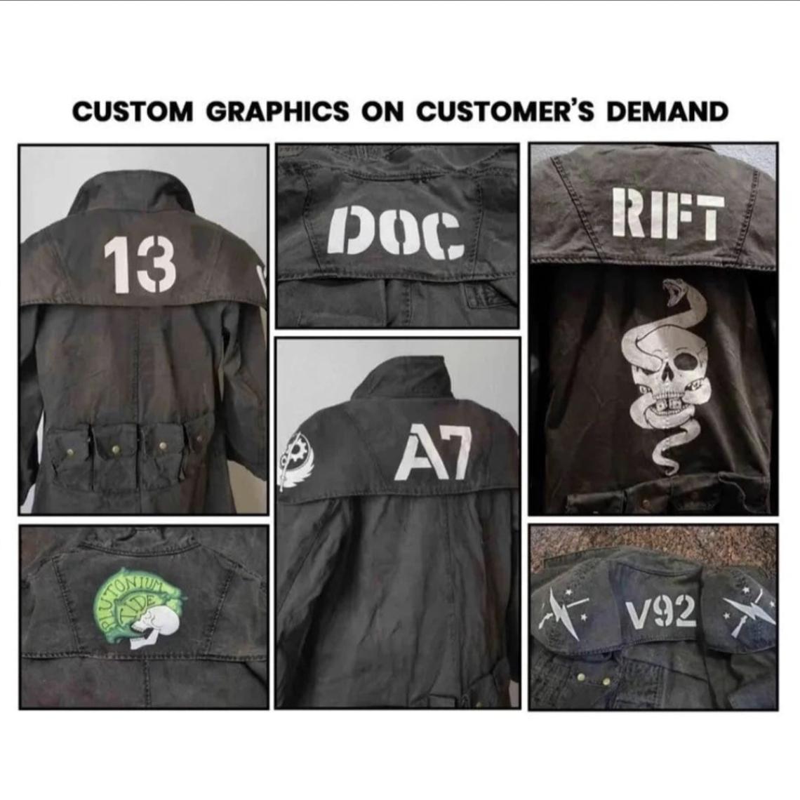 Fallout New Vegas NCR Ranger Duster Leather Coat Veteran Ranger Cosplay ...