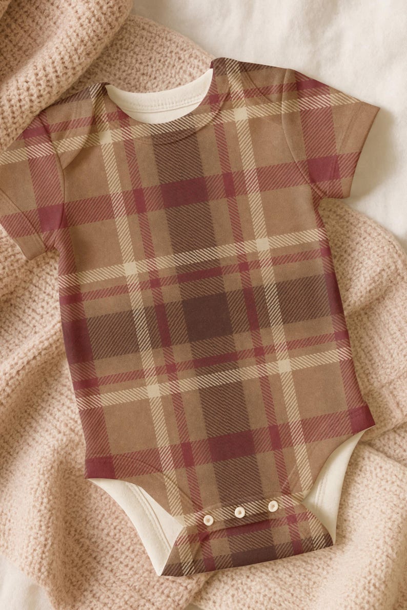 Autumn Tartan Seamless Pattern - Fabric & Wallpaper (digital Download ...