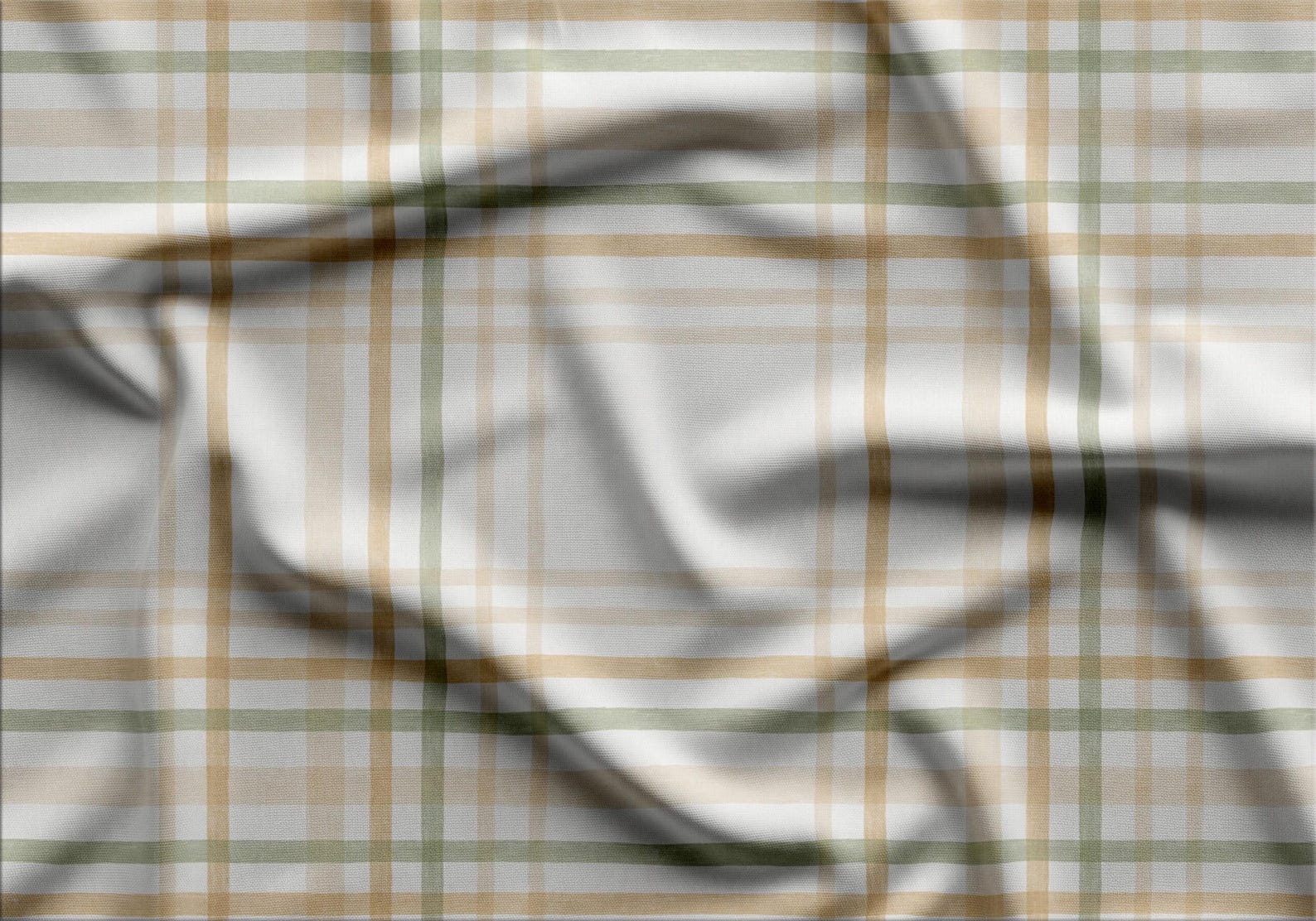 Gentle Earth Tones Cozy Plaid Seamless Pattern for Fabric & Wallpaper ...