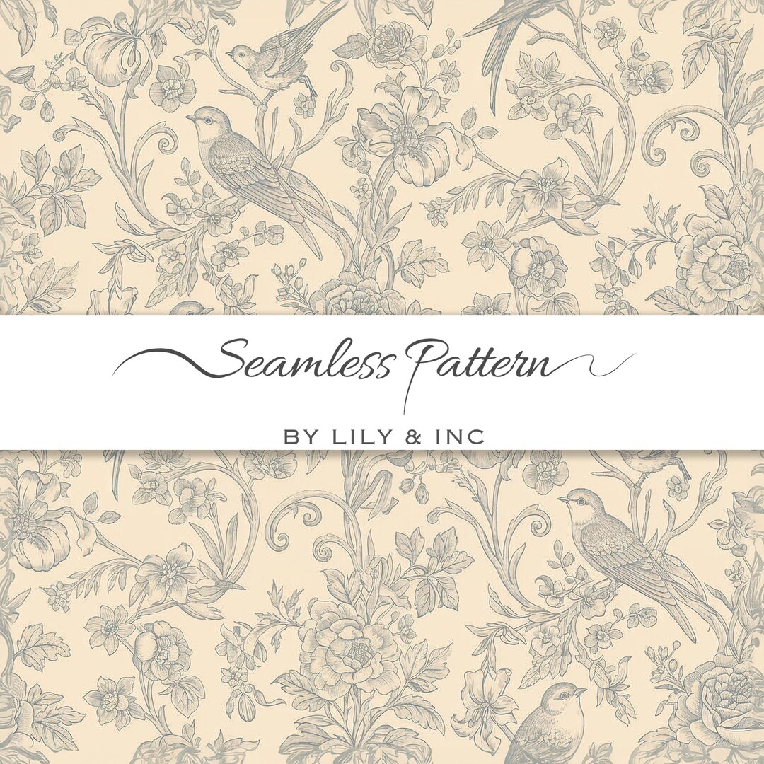 Ethereal Dreamscape: Floral Chinoiserie Digital Design – High ...