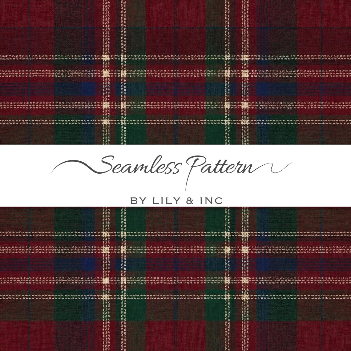 Timeless Tartan – Elegant Plaid Seamless Pattern for Fabric & Wallpaper ...