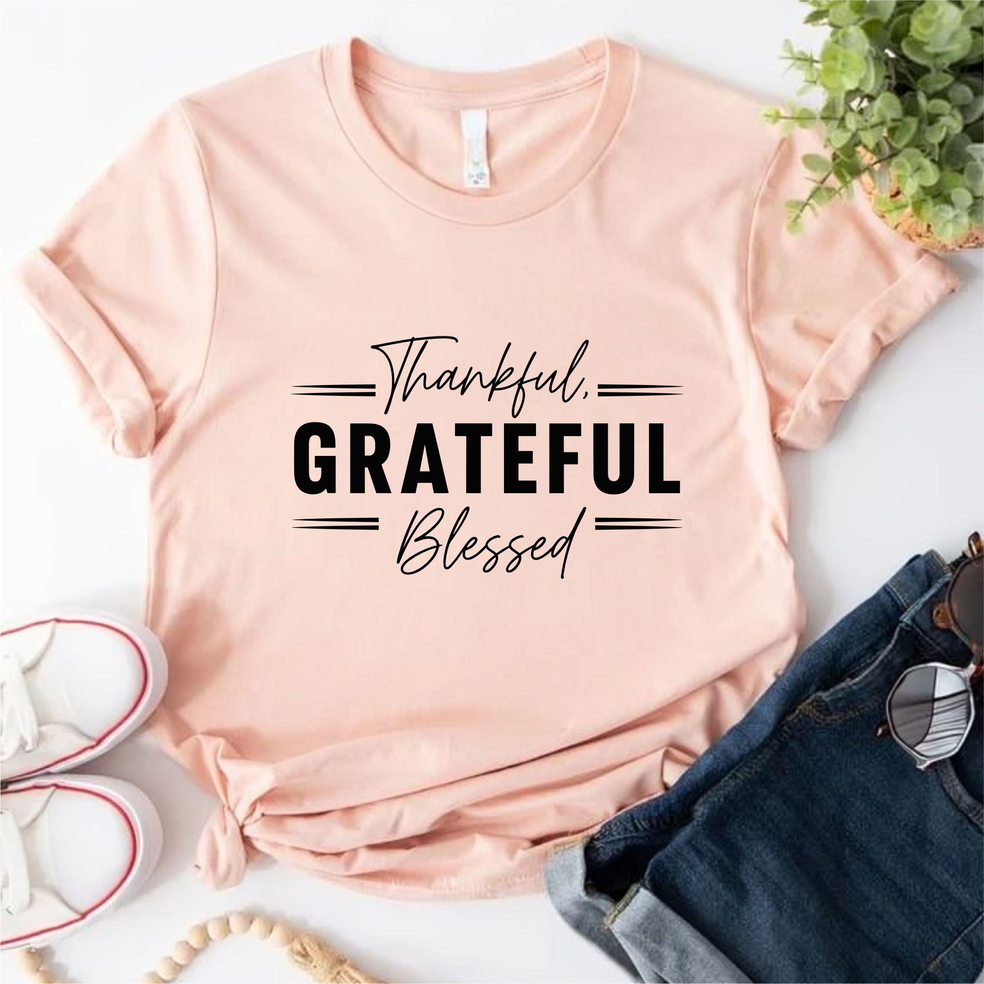 Thankful Svg Bundle, Thank You Svg, Thankfull Clipart, Thankful Cut ...
