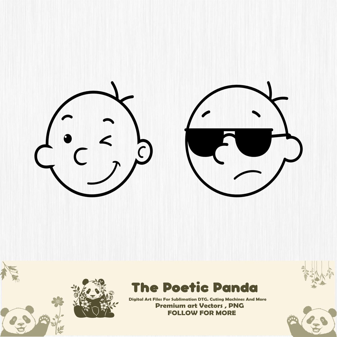Greg Heffley Diary of A Wimpy Kid SVG, Greg Svg, Greg Art, Greg Heffley ...