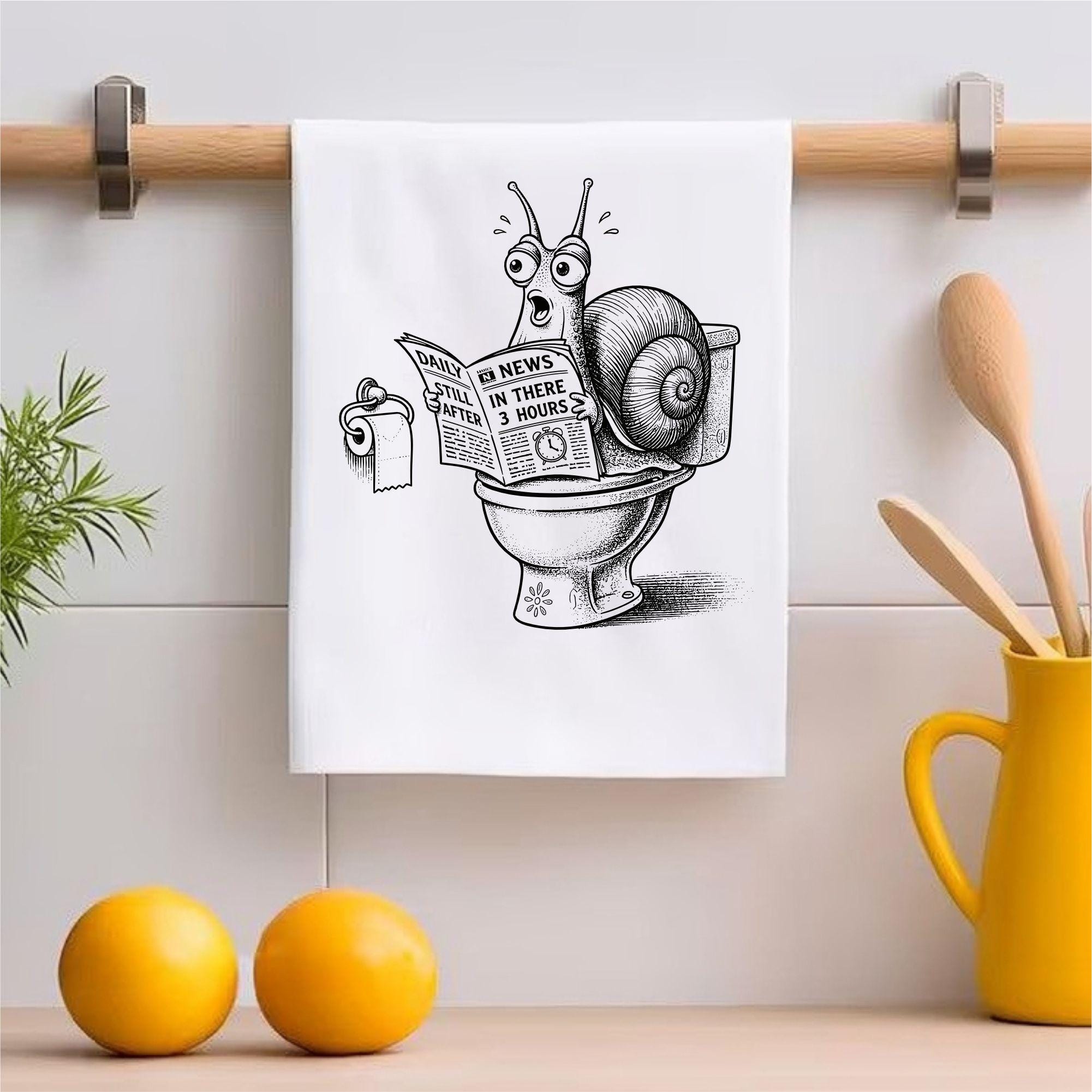 Funny Snail Toilet Vector Design, Snail Svg, Snail Png, Snail Art ...