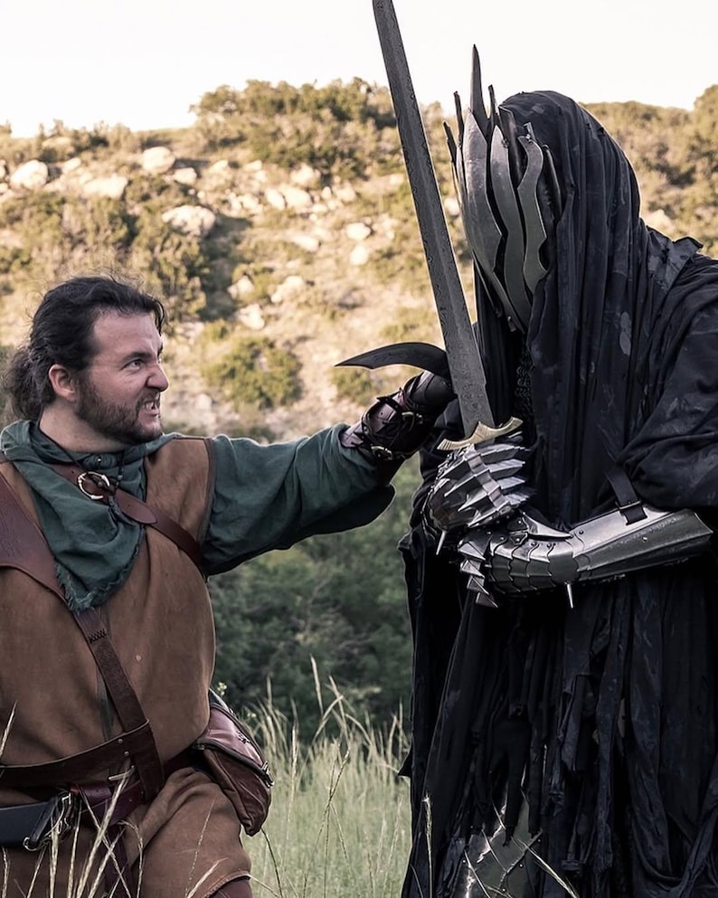 Shadow Wraith Costume Set | Dark Ringwraith-inspired Outfit for ...