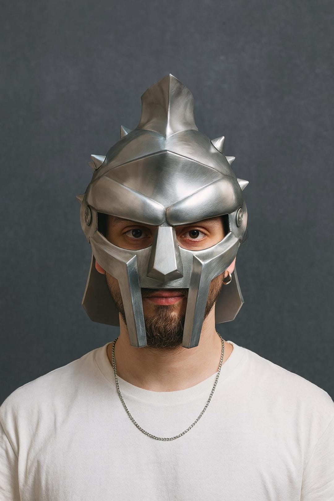 Maximus Gladiator Helmet – Ancient Roman Warrior Armor | Greek Spartan ...