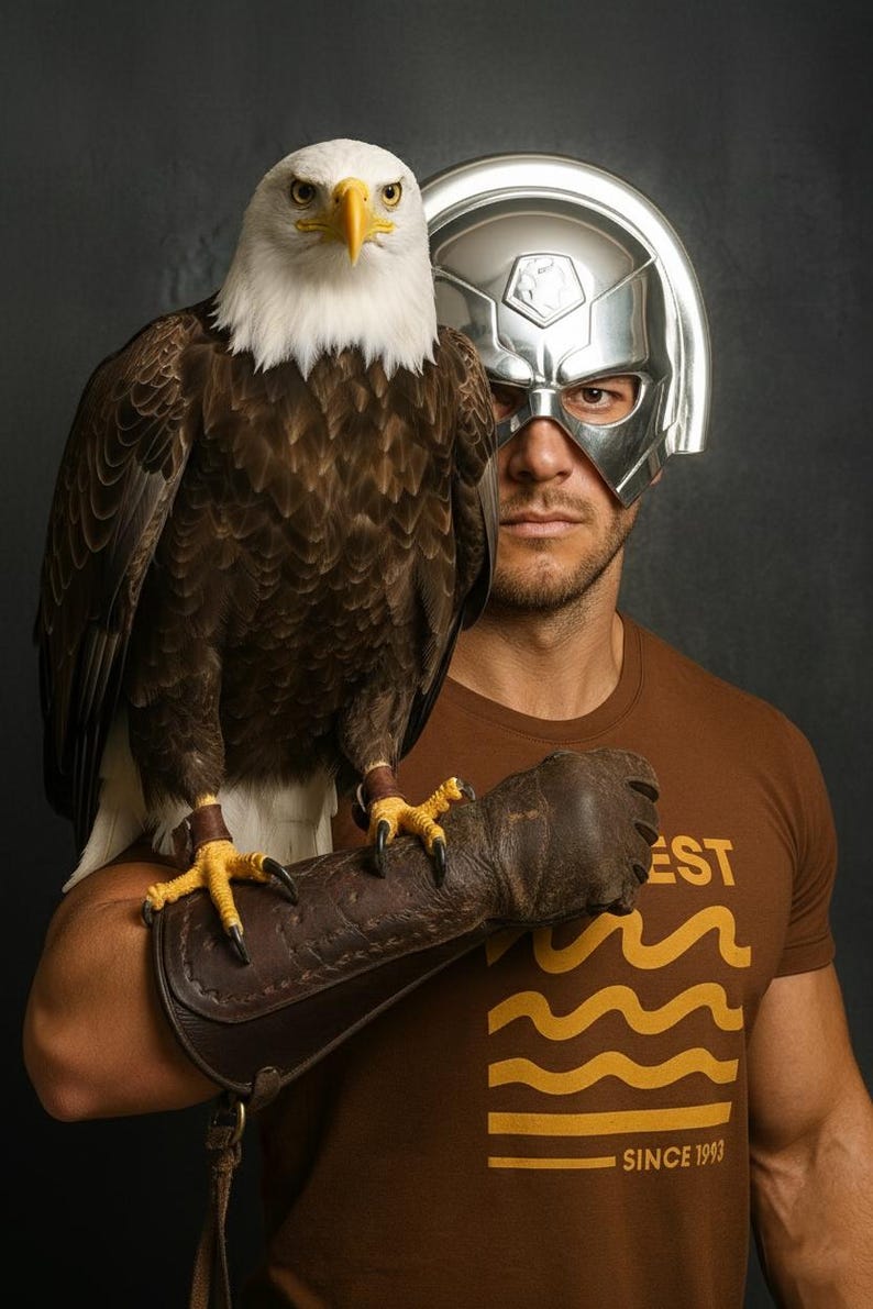 Peacemaker Chrome Helmet | Superhero Cosplay Armor Prop | Realistic ...