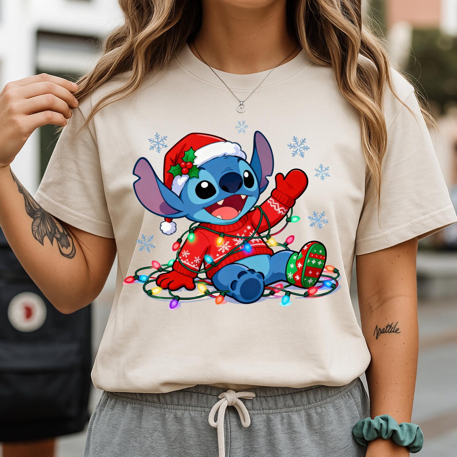 Christmas Stitchmas Bundle Png, Cute Lilo & Stitch Designs, Festive ...