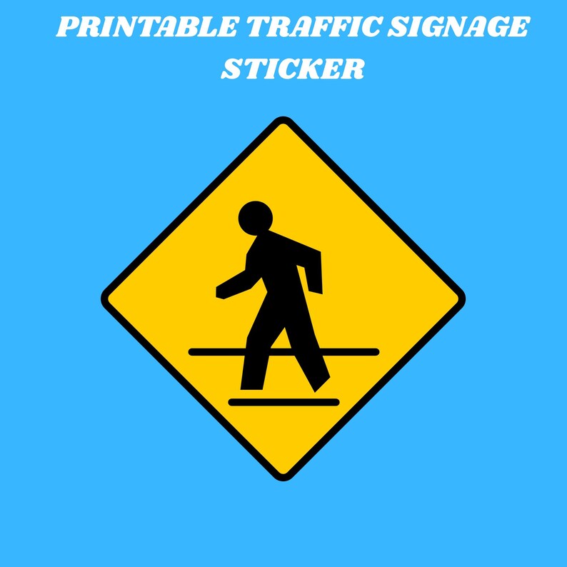 Printable Traffic Signage Pack – 3 Pages PDF | Road Safety Signs for ...