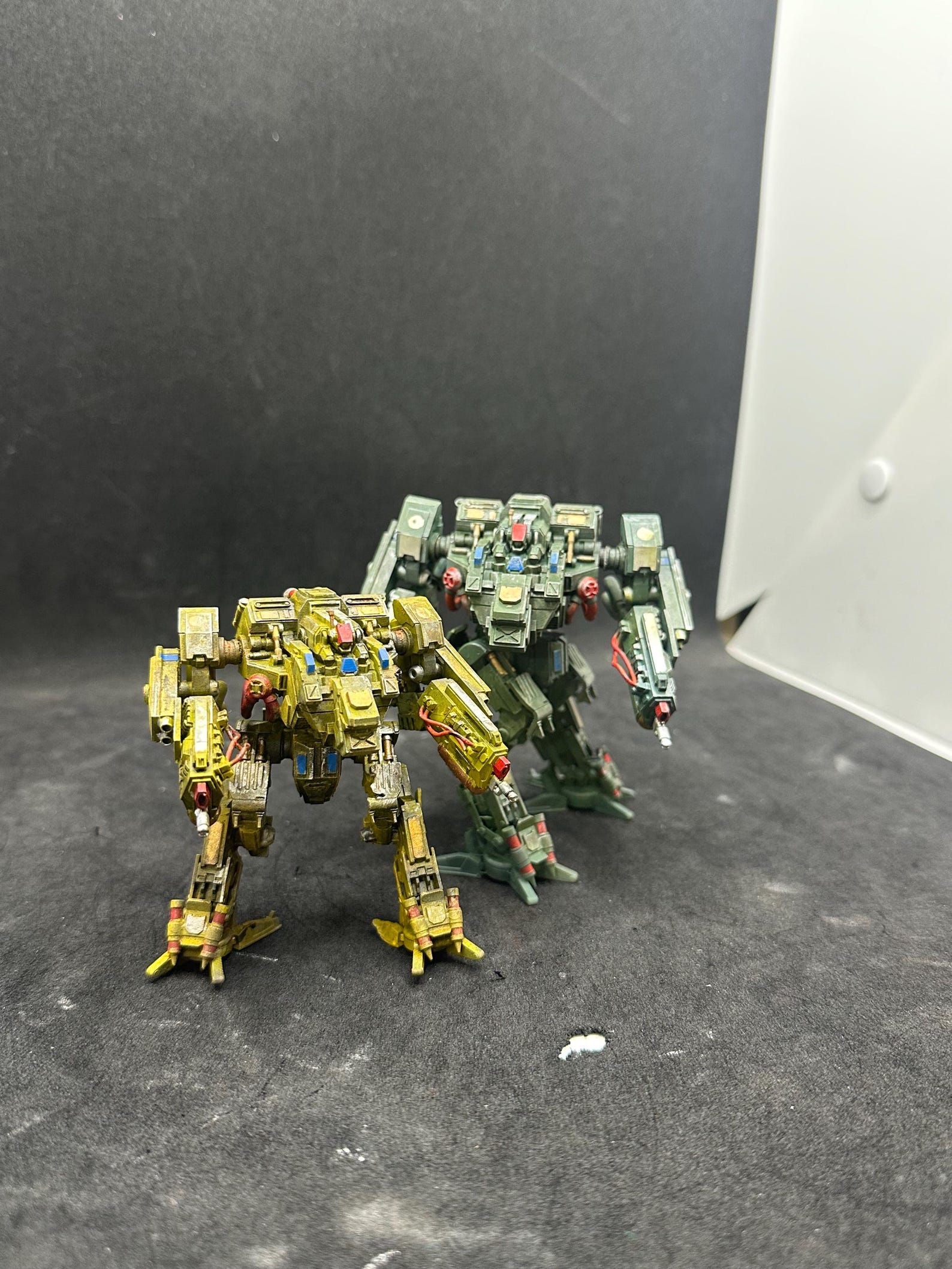 Hand-painted Heavy Battle Mech Model – Poseable Sci-fi Figure - Etsy