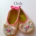 Kitty Cat Slippers Crochet Pattern #207 PDF Instant Download Toddler ...