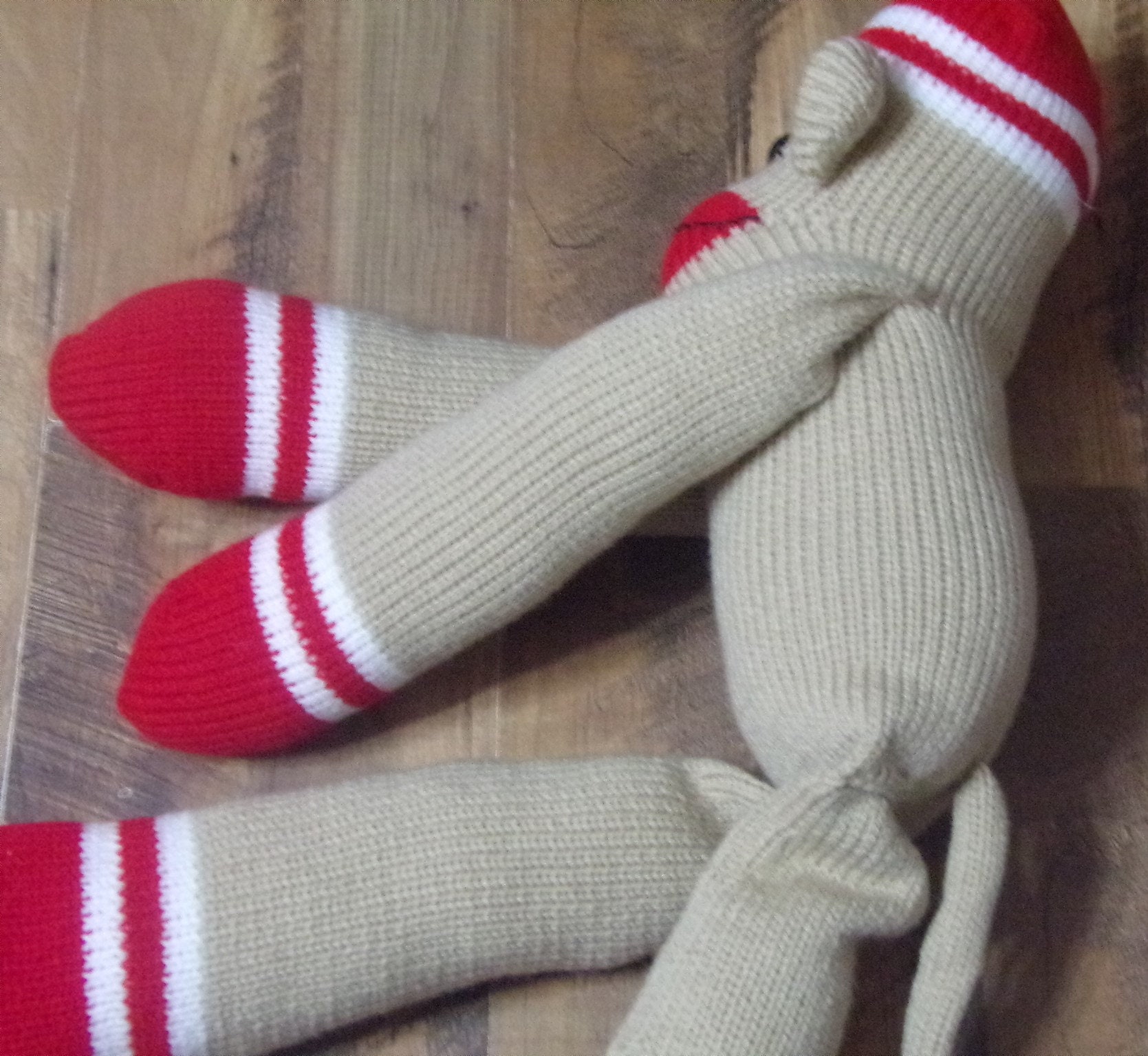 Humphry J. Monkey- Bulky Knitting Machine Pattern, Large Monkey - Etsy