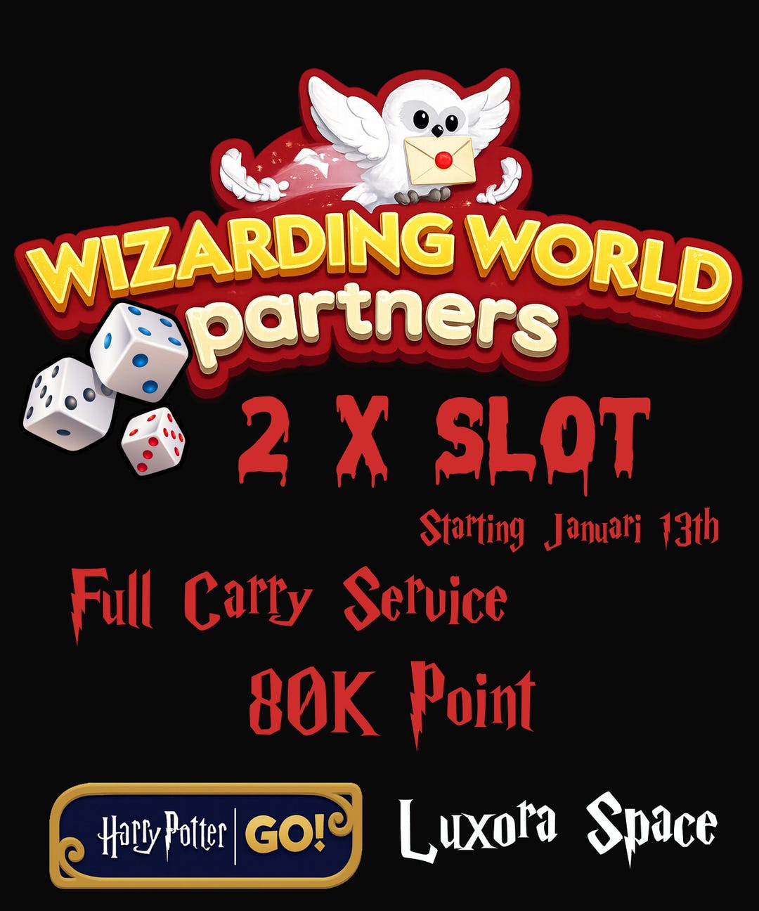 Wizarding World Partners MONOPOLY_GO (2 SLOT) Partners Event on Jan ...
