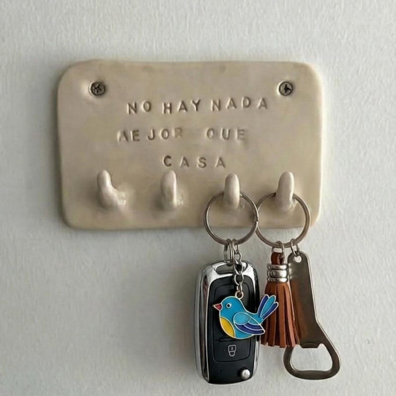 Key Holder for Wall Pottery - Etsy