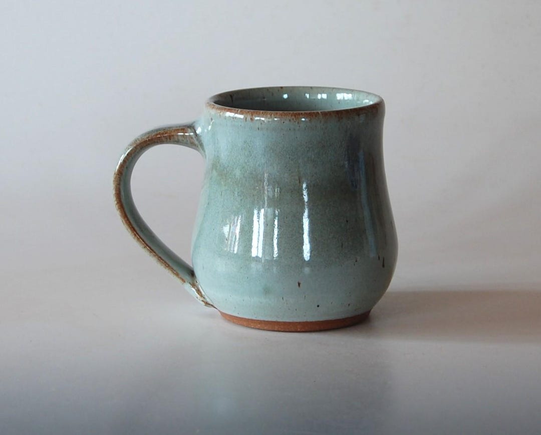 Light Blue Gray Mug, 16oz - Etsy