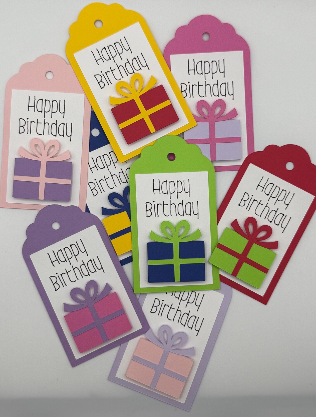 Birthday Gift Tags, Happy Birthday Gift Tags, Boy Birthday Tags, Girl ...