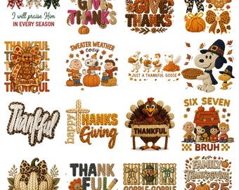 80++ Thanksgiving Bundle Png, Thanksgiving Mega Bundle Png, Turkey Png ...
